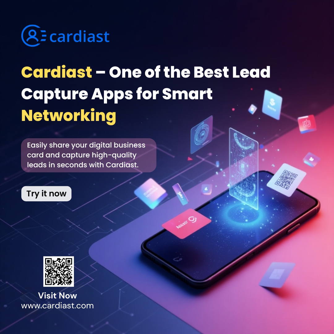 Lead Capture Apps: Cardiast Digital Business Card - Cardiast Digital ...
